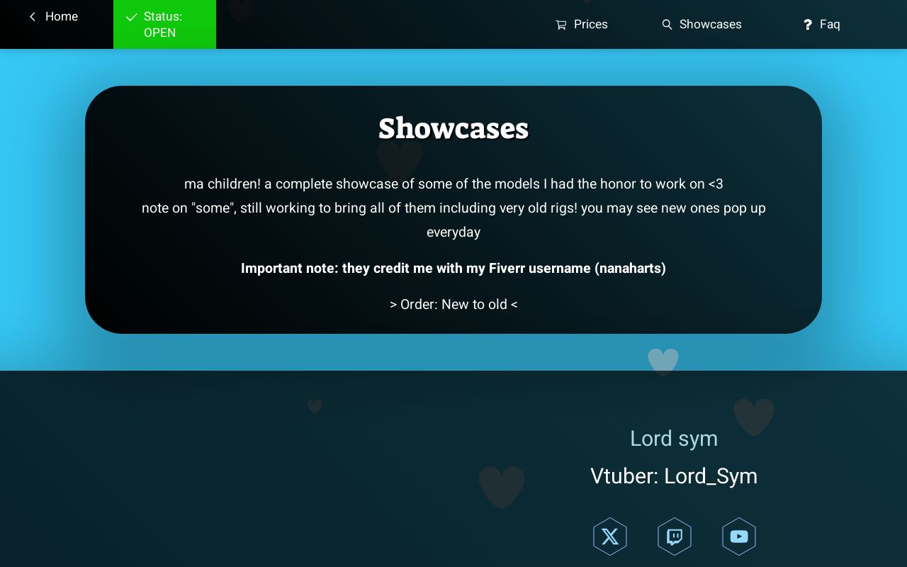 Nanah's commission page